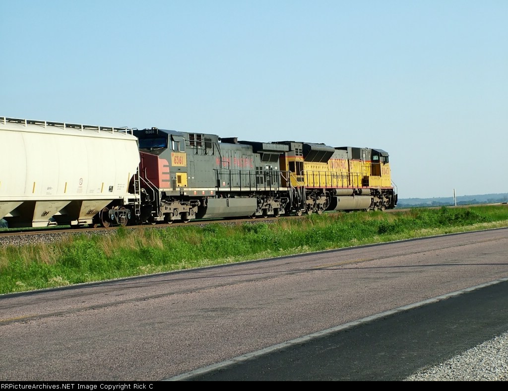 Stopped Hopper Train